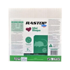 RASTOP MINIBLOQUE 3 KG | Tienda Agroservicios Capurro